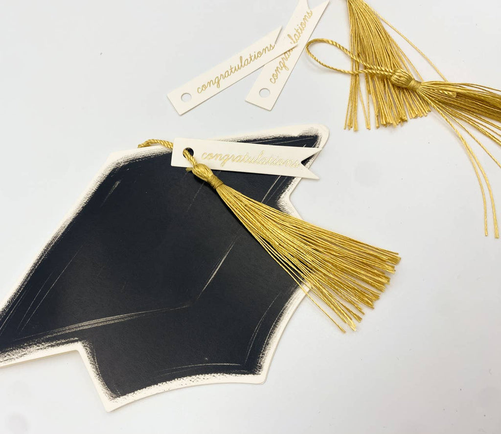 Graduation Cap w/ Tassel Congratulations Greeting Card – Fabulous Affairs
